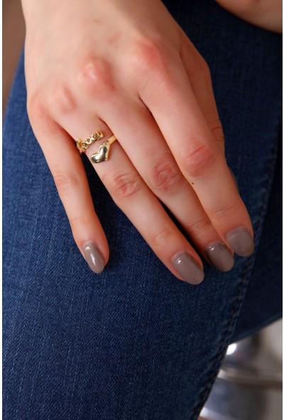Kadın Gold Sevgi Love Yüzük Kadın Gold Sevgi Love Yüzük