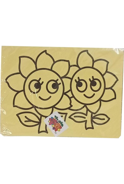 Günebakan Kardeşler 10 Adet Kum Boyama Seti