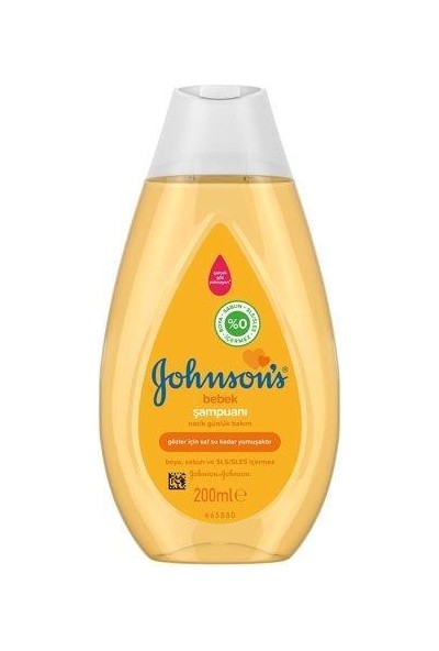Johnsons Baby Johnsons BabyGold Bebek Şampuanı 200ML Johnsons Baby Johnsons BabyGold Bebek Şampuanı 200ML