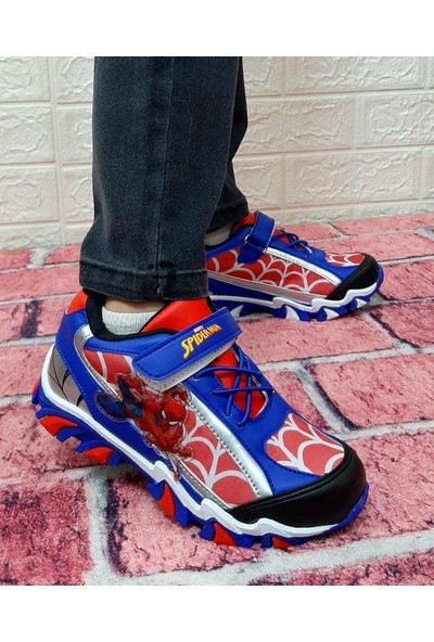 Spider-man Spıderman Max Laci-Kırmızı Örümcek Adam Çocuk Spor Ayakkabı