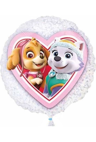 Pandoli Kalpli Işıltılı Paw Patrol Folyo Balon 45 cm 1 Adet