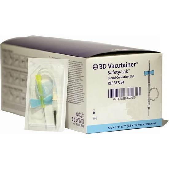 BD Vacutainer Bd 367284 Blood Collection Set 23g 50 Adet Fiyatı