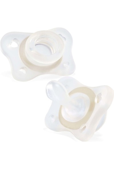 Chicco Physioforma Mini Soft Gece Parlayan Silikon Emzik 2li 2-6 Ay Unisex Chicco Physioforma Mini Soft Gece Parlayan Silikon Emzik 2li 2-6 Ay Unisex