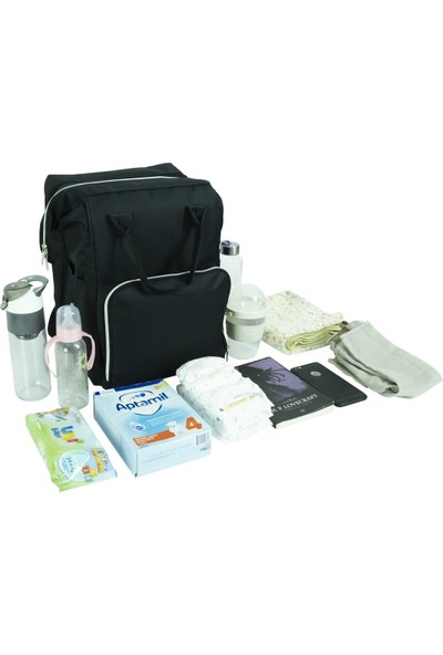 Sepetlesene Pratik Siyah Çok Fonksiyonlu Çubuksuz Yatak Olabilen Sıvı Geçirmez Bebek Bakım Çantası Yataklı Sepetlesene Pratik Siyah Çok Fonksiyonlu Çubuksuz Yatak Olabilen Sıvı Geçirmez Bebek Bakım Çantası Yataklı