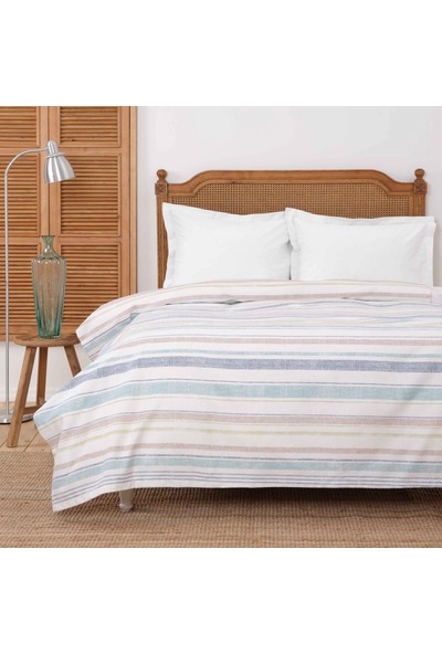 Karaca Home Bold Mavi %100 Pamuk Tek Kişilik Pike