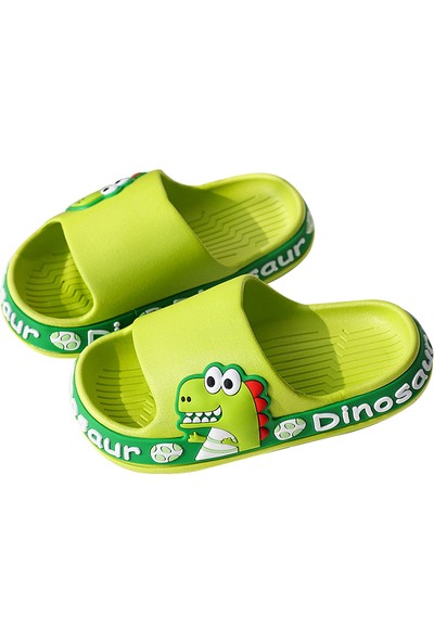 Ruihe Erkek Çocuk Yazlık Dinazor Desen Yumuşak Kaymaz Terlik - Yeşil (Yurt Dışından) Ruihe Erkek Çocuk Yazlık Dinazor Desen Yumuşak Kaymaz Terlik - Yeşil (Yurt Dışından)