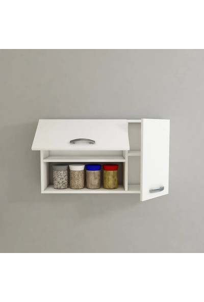 Çok Amaçlı Mutfak Dolabı Beyaz Çok Amaçlı Mutfak Dolabı Beyaz