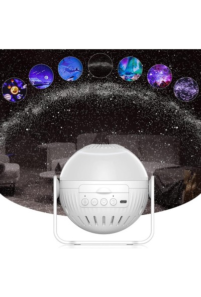 Kıstra Galaxy Projektör Yıldız Projektör Gece Işığı Kıstra Galaxy Projektör Yıldız Projektör Gece Işığı