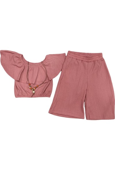 Kız Çocuk Volanlı Kaprili Takım Kız Çocuk Volanlı Kaprili Takım
