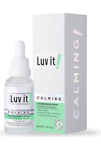 Luv it! Centella Özlü Serum 30 ml Luv it! Centella Özlü Serum 30 ml