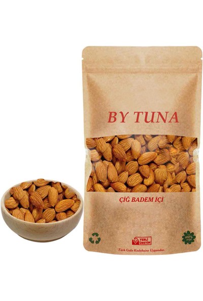 By Tuna Kuruyemiş Çig Badem 1 kg By Tuna Kuruyemiş Çig Badem 1 kg