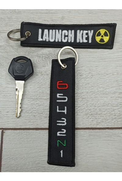 Launch Key, Vites Motorcu Anahtarlık Kumaş, Motorcu Anahtarlığı, Motorsiklet Anahtarlık
