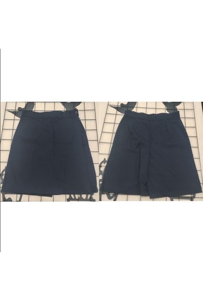 Alm Okul Şort Etek Alm Okul Şort Etek