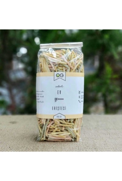 OG natural Karışık Sebzeli Ev Eriştesi 350 gr