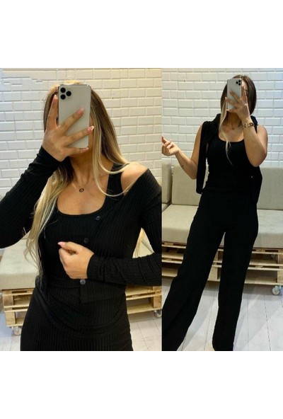 Atlet Yelek Pantolon 3'lü Takım