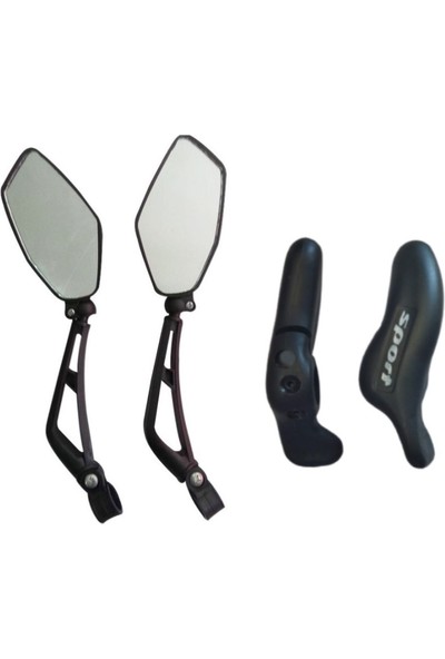 Hsgl Bisiklet Sport Ayna Boynuz Elcik Barend Set Hsgl Bisiklet Sport Ayna Boynuz Elcik Barend Set