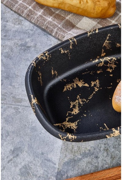 Wonder Mermer Desenli 29 x 20 cm Ekmek Sepeti