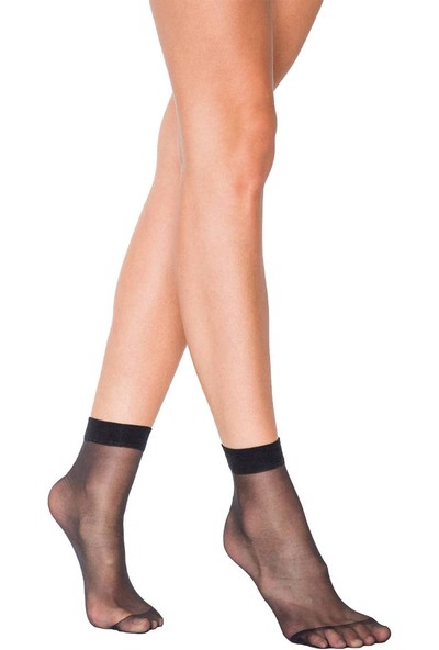 Penti Penti 15 Den Süper Mat Soket Çorap | Siyah