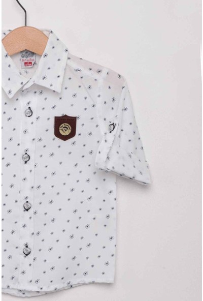 Desenli 2'li Erkek Çocuk Takım | Mavi