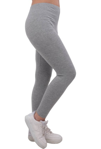 Kota Düz Sporcu Tayt 4000 | Gri Kota Düz Sporcu Tayt 4000 | Gri
