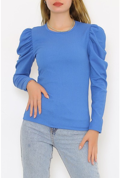 Bigwos Prenses Kol Bluz Mavi 8875.107. Bigwos Prenses Kol Bluz Mavi 8875.107.