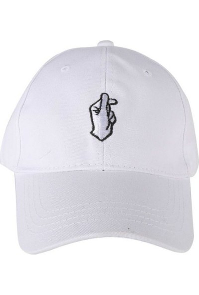 Xphonestore Ayarlanabilir Küçük Güneşlik Şapka - Beyaz (Yurt Dışından)