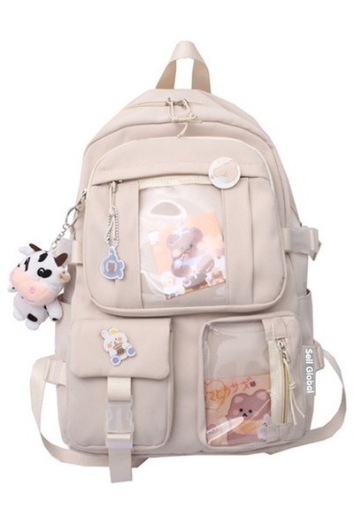 Turqusio Çok Bölmeli Büyük Kapasiteli Sırt Çantası (Yurt Dışından)