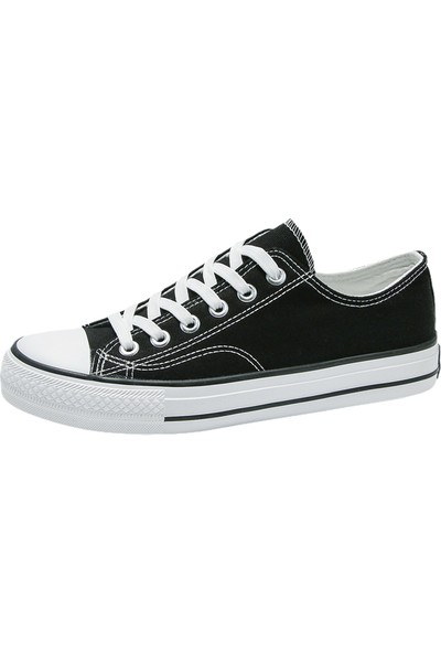 Guanshou Kadın Kanvas Spor Ayakkabı - Siyah (Yurt Dışından)