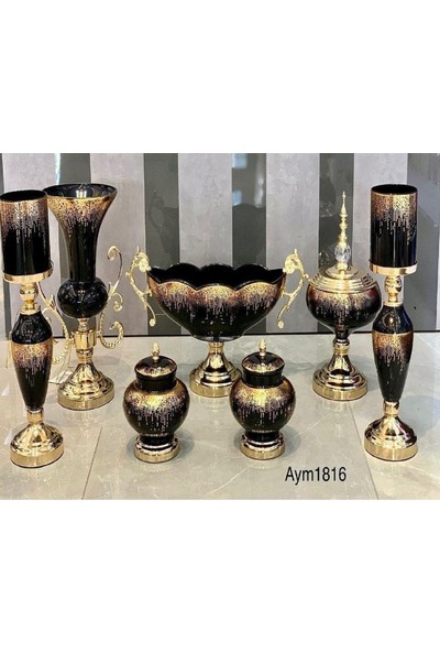 Ucuzluk Pazarım 7 Parça Cam Salon Seti Konsol Takımı Ucuzluk Pazarım 7 Parça Cam Salon Seti Konsol Takımı