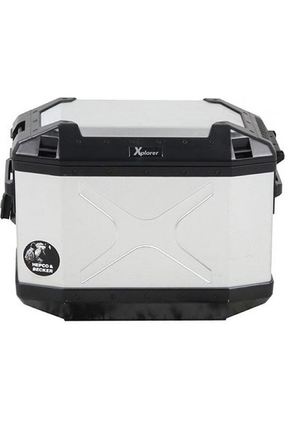 Bagster Hepco Becker Yan Çanta Xplorer 30LT Metal Sağ Gri Bagster Hepco Becker Yan Çanta Xplorer 30LT Metal Sağ Gri