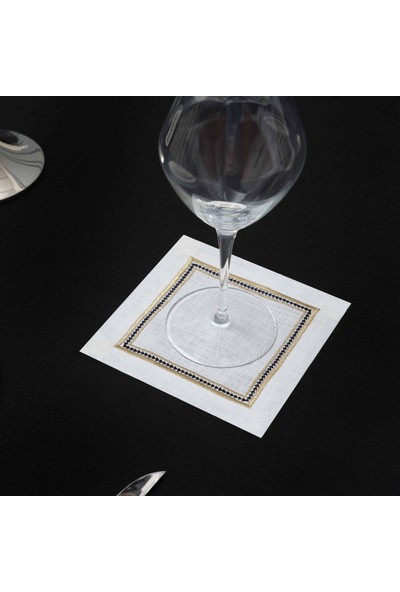 Karaca Home Globe 6'lı Kokteyl Peçetesi