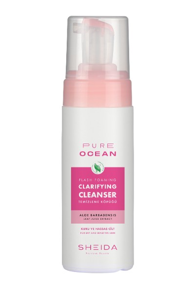 Sheida Pure Ocean Temizleme Köpüğü - Kuru & Hassas Ciltler 150 Ml Sheida Pure Ocean Temizleme Köpüğü - Kuru & Hassas Ciltler 150 Ml