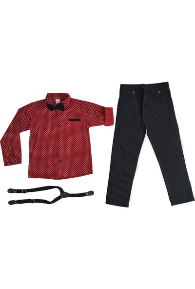 Terry Collection Erkek Çocuk Gömlekli Takım 5-8 Yaş