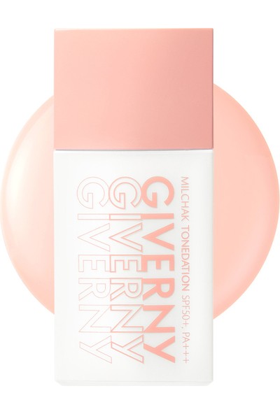 Giverny Ton Dengeleyici Aydınlatıcı Pınk Sun Base Güneş Kremi Spf 50+ Pa+++ Milchak Tone-Dation 30 ml Giverny Ton Dengeleyici Aydınlatıcı Pınk Sun Base Güneş Kremi Spf 50+ Pa+++ Milchak Tone-Dation 30 ml