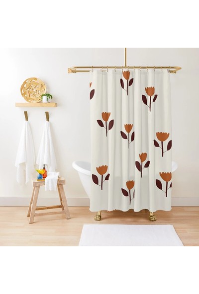 Yilegou 180X180CM Desenli Su Geçirmez Banyo Perdesi - Çok Renkli (Yurt Dışından) Yilegou 180X180CM Desenli Su Geçirmez Banyo Perdesi - Çok Renkli (Yurt Dışından)