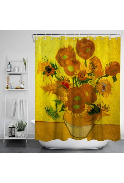 Yilegou 180X180CM Desenli Su Geçirmez Banyo Perdesi - Çok Renkli (Yurt Dışından) Yilegou 180X180CM Desenli Su Geçirmez Banyo Perdesi - Çok Renkli (Yurt Dışından)