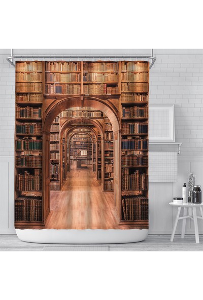 Yilegou 180X180CM Desenli Su Geçirmez Banyo Perdesi - Çok Renkli (Yurt Dışından) Yilegou 180X180CM Desenli Su Geçirmez Banyo Perdesi - Çok Renkli (Yurt Dışından)
