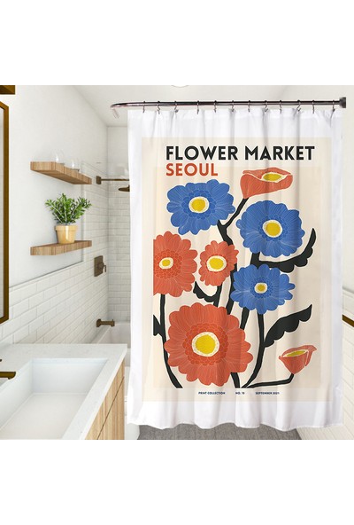 Yilegou 180X180CM Desenli Su Geçirmez Banyo Perdesi - Çok Renkli (Yurt Dışından) Yilegou 180X180CM Desenli Su Geçirmez Banyo Perdesi - Çok Renkli (Yurt Dışından)