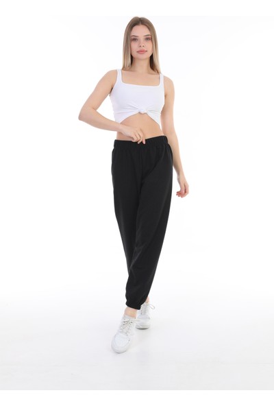 Arvin Kadın Paçası Lastikli Iki Iplik Eşofman Arvin Kadın Paçası Lastikli Iki Iplik Eşofman