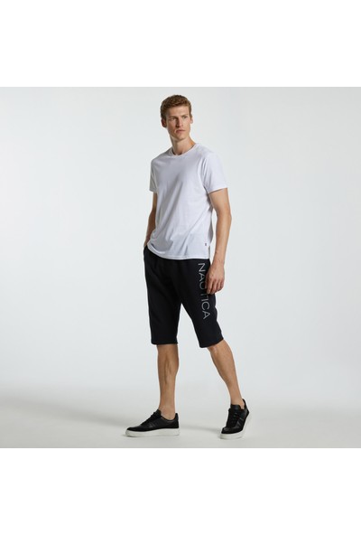 Nautıca Erkek Siyah Standart Fıt Şort KC25457T.0TB