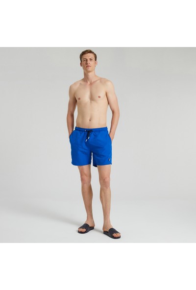 Nautıca Erkek Mavi Standart Fıt Şort Mayo TC25515T.4SJ