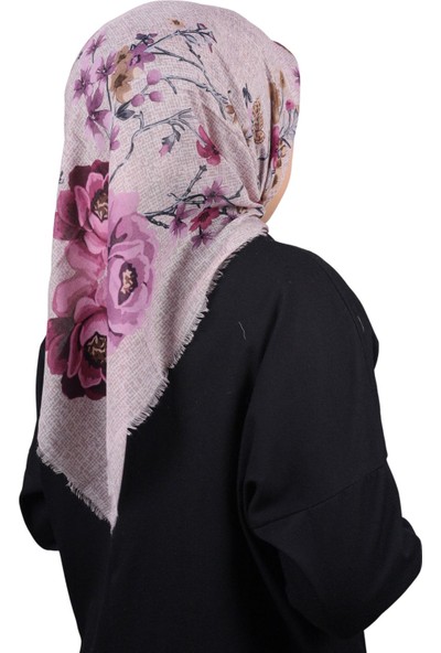 Eyfel Desenli Sökme Tülbent - Desen-02