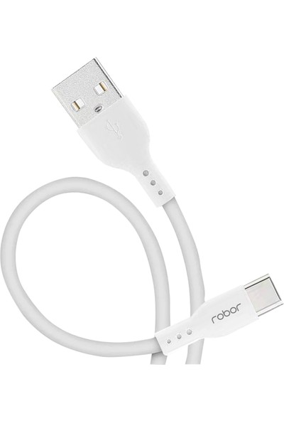 Robor R-410 Type-C USB Kablo 1 mt Robor R-410 Type-C USB Kablo 1 mt