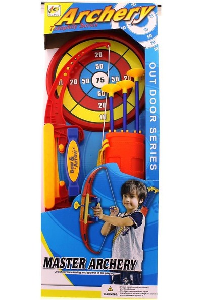 Oyuncakmatik Çantalı Okçuluk Ok Yay Seti