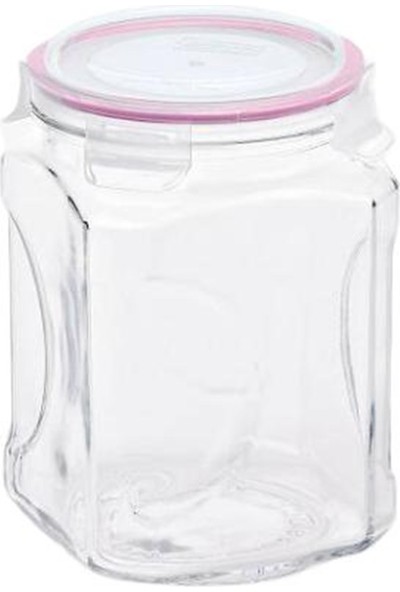 Glassclock Kare Cam Kavanoz 2000ML