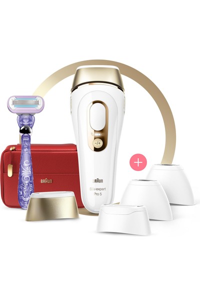 Braun Silk Expert Pro 5 PL5387 400.000 Atımlı 4 Başlıklı Yeni Nesil Ipl + Tasarım Çanta Braun Silk Expert Pro 5 PL5387 400.000 Atımlı 4 Başlıklı Yeni Nesil Ipl + Tasarım Çanta