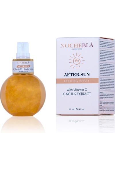Nochebla After Sun Gold Invention – Güneş Sonrası Ferahlatıcı ve Yenileyici Sprey Nochebla After Sun Gold Invention – Güneş Sonrası Ferahlatıcı ve Yenileyici Sprey