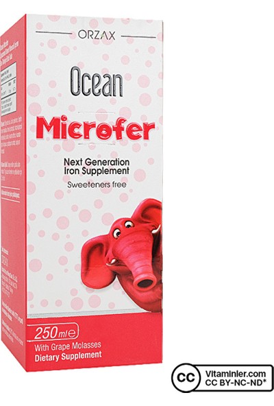Ocean Microfer Şurup 250 ml Ocean Microfer Şurup 250 ml