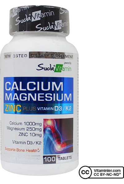 Suda Collagen Suda Vitamin Calcium Magnesium Zinc Plus 100 Tablet Suda Collagen Suda Vitamin Calcium Magnesium Zinc Plus 100 Tablet