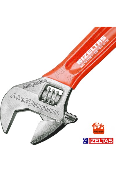 Izeltaş Kurbağacık Ayarlı Anahtar Kurbacık 6-160 mm Mini Boy Izeltaş Kurbağacık Ayarlı Anahtar Kurbacık 6-160 mm Mini Boy